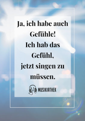 Sänger Sprüche: die 12 lustigsten Sprüche für Sänger